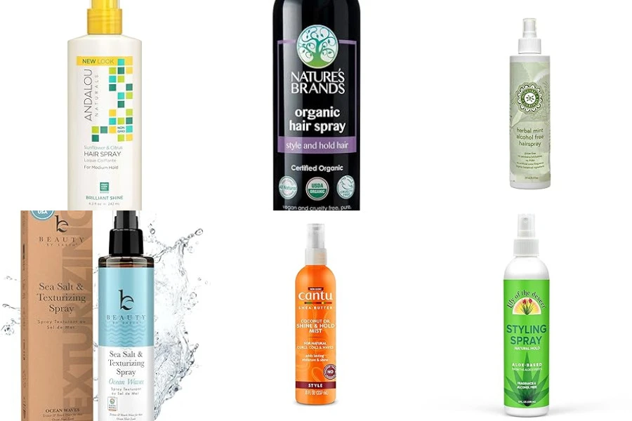 Top 10 Natural Hair Sprays for Gorgeous Hair